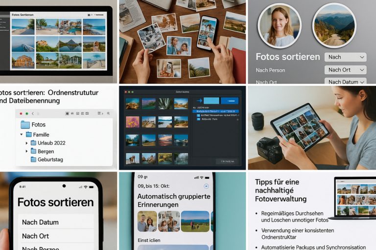 Fotos sortieren – So bringst du Ordnung in dein digitales Chaos