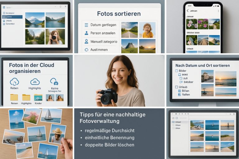 Fotos sortieren – So bringst du Ordnung in dein digitales Chaos